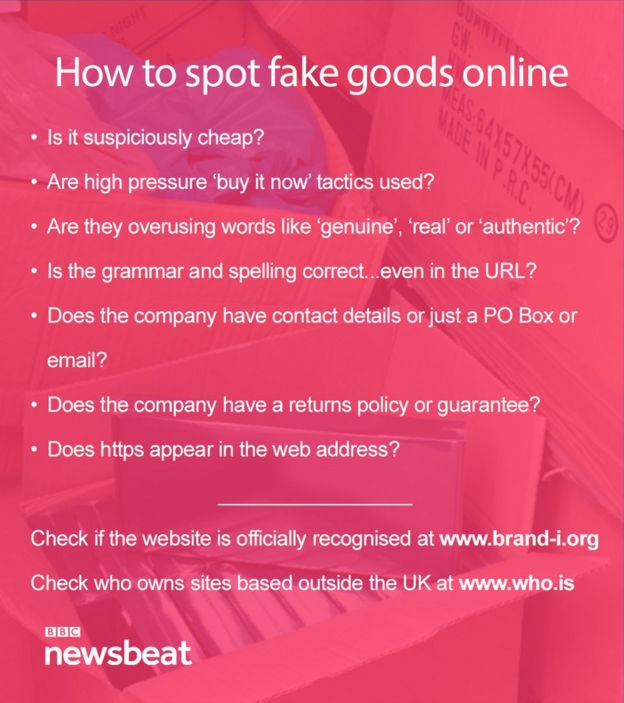 How to spot a fake beauty product online after online warning - BBC News