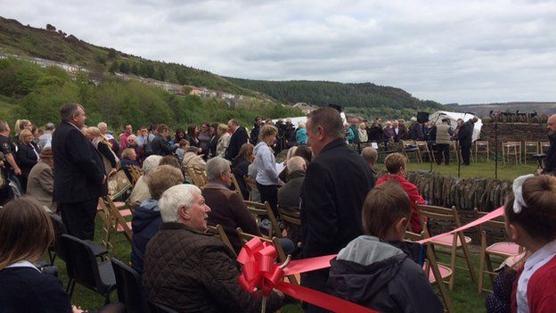 Cambrian mining disaster remembered 50 years on at service - BBC News