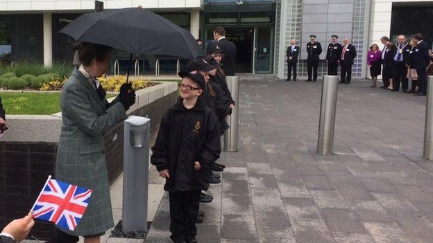 Royal opening for new Durham Police HQ - BBC News