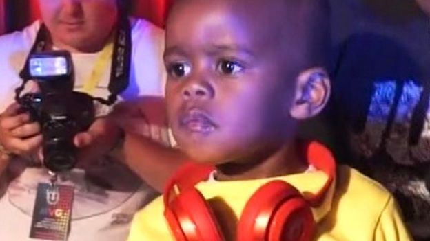 Youth minister tells child rapper to hang up his mic - BBC News