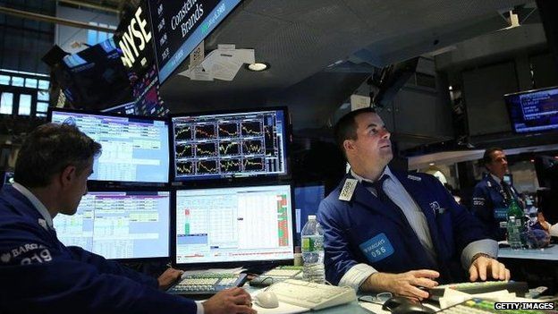 Nike shares lead Dow Jones higher - BBC News