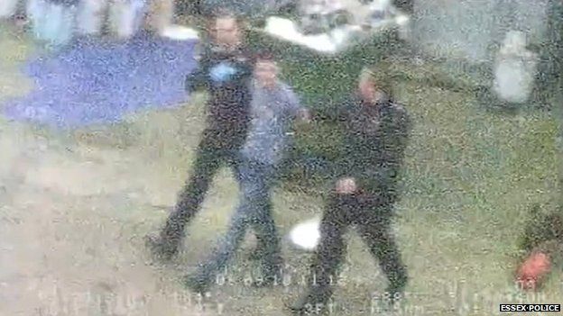 Grays teenager jailed for ramming police motorcyclist - BBC News