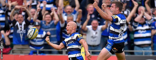 Premiership: Bath 47-10 Leicester Tigers - BBC Sport