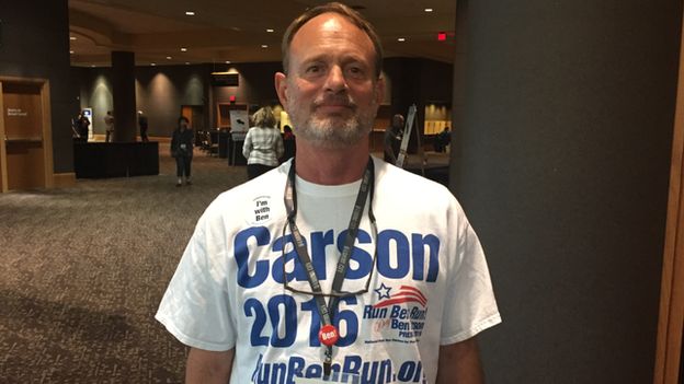 Republican hopeful Ben Carson wins Oklahoma straw poll - BBC News