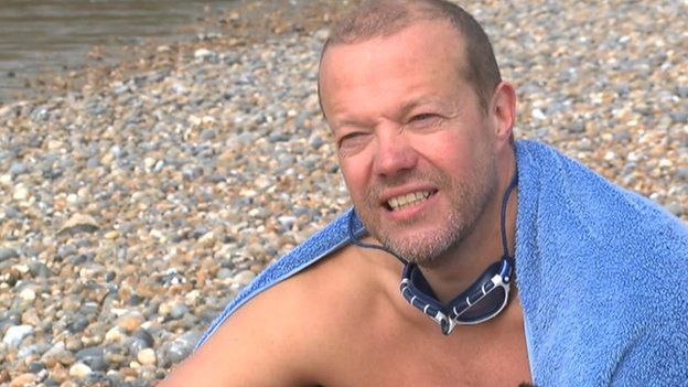Cold forces Simon Cooke to end bid for earliest Channel swim record ...