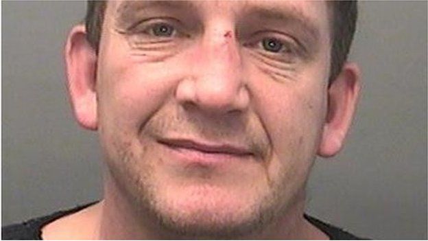 Swansea golf club ram-raid burglar Paul Newcombe jailed - BBC News