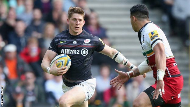 David Strettle: Saracens winger joins Clermont Auvergne - BBC Sport