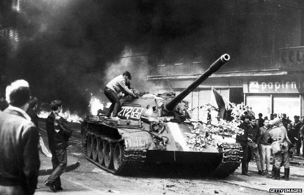 Russian TV doc on 1968 invasion angers Czechs and Slovaks - BBC News
