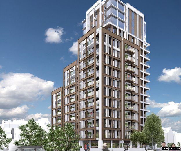 Decision due for Reading's Kings Point building - BBC News