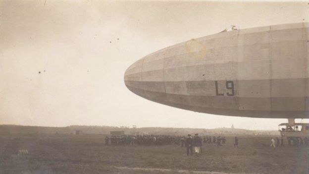 Bury St Edmunds Zeppelin terror raids remembered 100 years on - BBC News