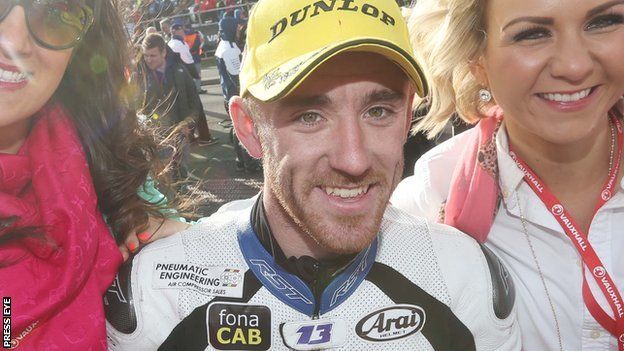 Isle of Man TT: Lee Johnston gets 'big buzz' from TT racing - BBC Sport