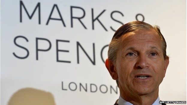 Marks and Spencer boss Marc Bolland nets £596,000 bonus - BBC News