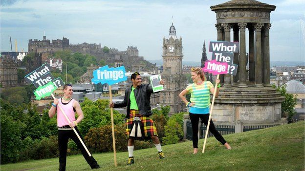 Edinburgh Festival Fringe launches biggest ever line-up - BBC News