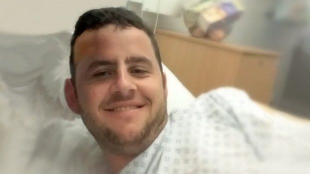 Brain tumour immigrant held after operation cancelled - BBC News