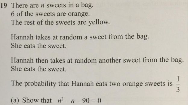 *That* GCSE maths question and the students who tried to answer it ...