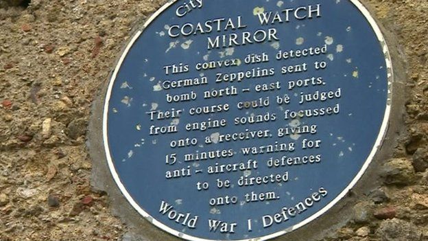 Sunderland's WW1 acoustic mirror restored - BBC News