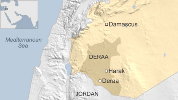 Syria conflict: Rebels 'seize major army base in Deraa' - BBC News