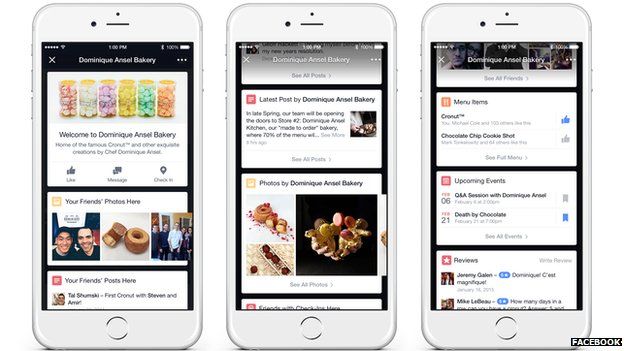 Facebook offers businesses free Place Tips beacon devices - BBC News