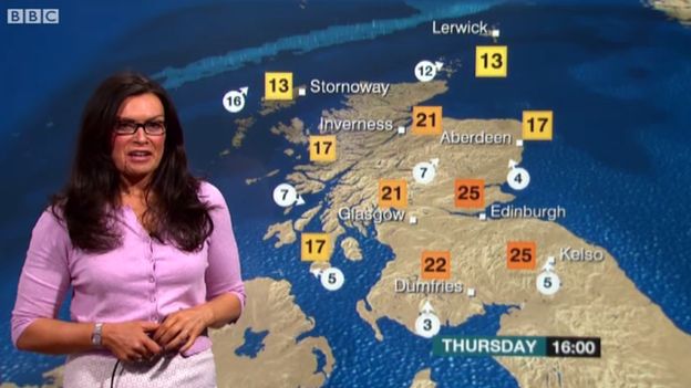 Scotland basks in summer sun at last - BBC News