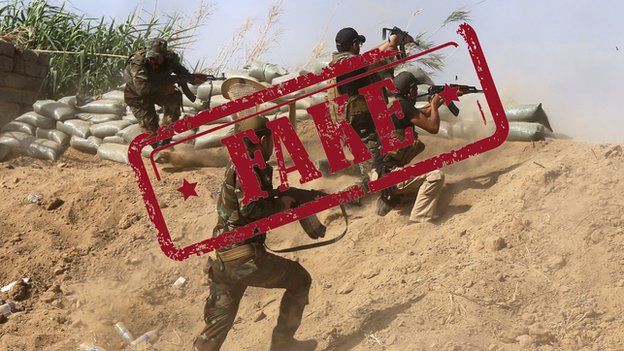 The fake battle that fooled IS supporters - and their opponents - BBC News