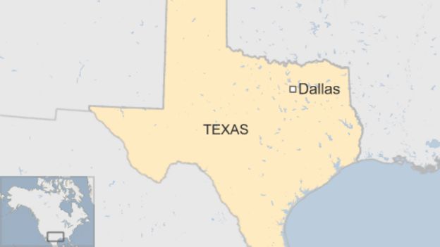 Dallas attack: Police HQ assaulted with gunfire and bombs - BBC News