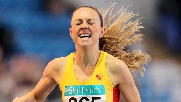 Kerry O'Flaherty struggles on World Championships debut - BBC Sport