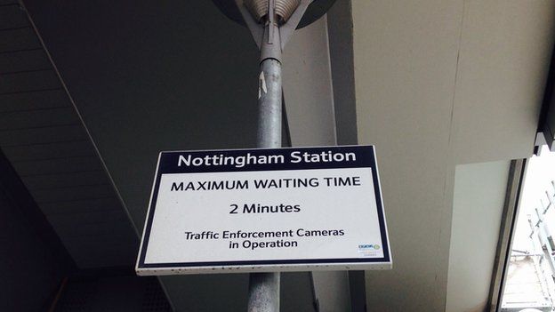 Nottingham railway station parking fines net £24k - BBC News