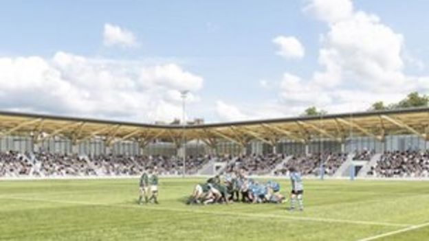 Edinburgh Academicals: £8m revamp of oldest rugby ground unveiled - BBC ...