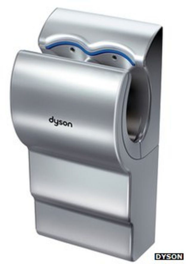Dyson launches all-in-one hand-drying Airblade water tap - BBC News