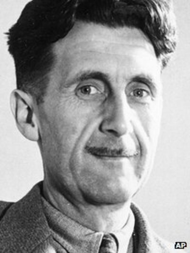 Bloodstained George Orwell scarves to be auctioned - BBC News