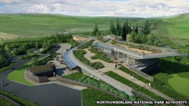 Hadrian's Wall £11.2m visitor centre final design unveiled - BBC News