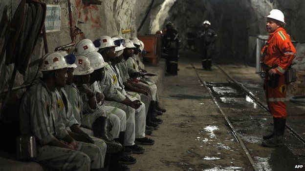 South Africa Harmony Gold mine fire to be probed - BBC News