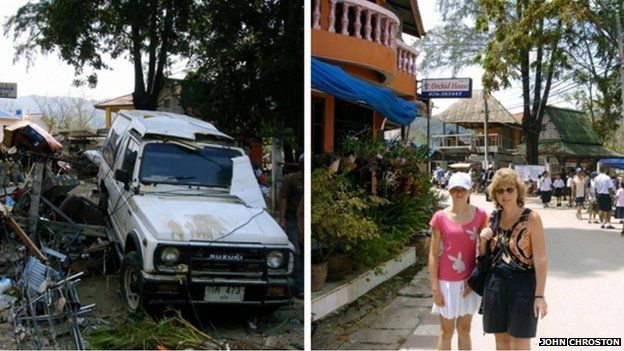 How living through tsunami 'changed our lives' - BBC News