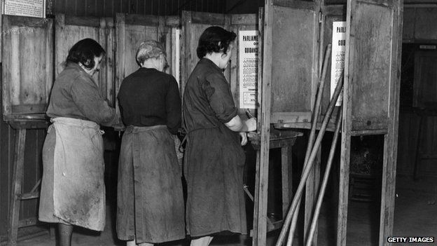 1950s elections - 1950's British TV and Radio