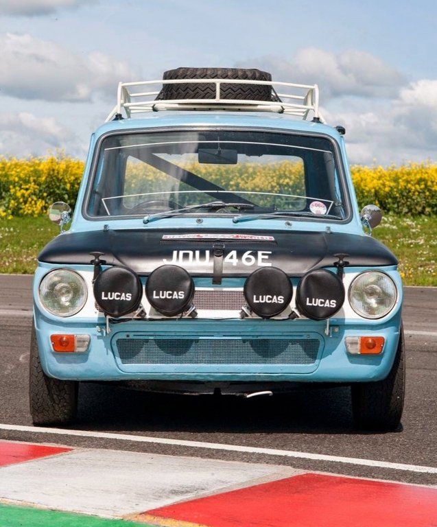 Monte Carlo Hillman Imp rally car's £50k auction hope - BBC News