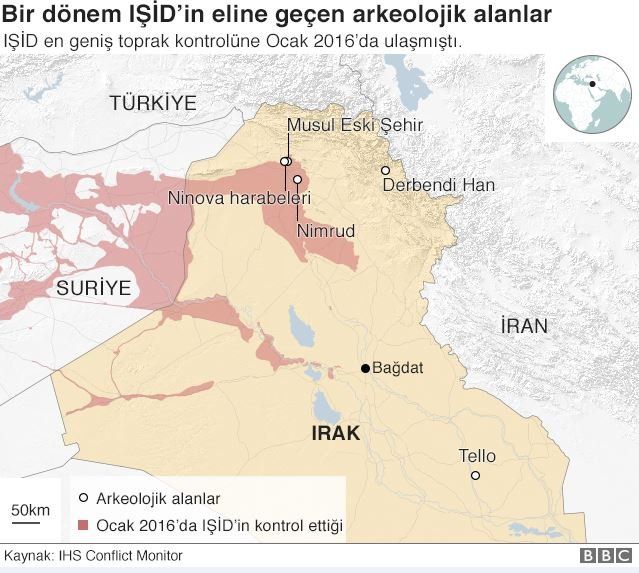 IŞİD'in Irak'ta yok edemediği kültür mirası - BBC News Türkçe