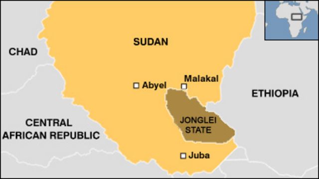 Jonglei waa goob masiibo - BBC News Somali