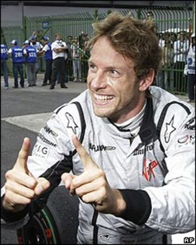 Mídia britânica destaca título de Button na F1 - BBC News Brasil