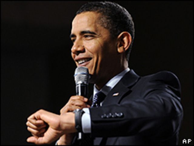 Por qué importa a qué hora llega Obama - BBC News Mundo