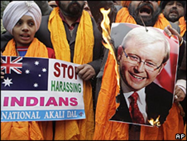 Comida india contra la violencia - BBC News Mundo