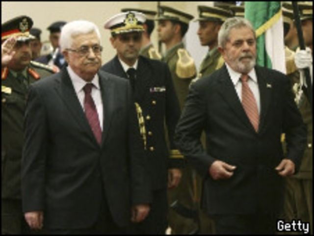 Lula inaugura 'Rua Brasil' em frente à sede da Autoridade Palestina ...