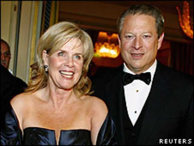 Al Gore y su esposa se separan - BBC News Mundo