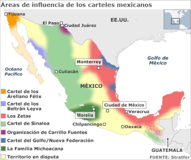 Claves La Narcoviolencia En México Bbc News Mundo