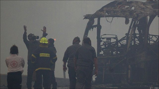 En fotos: incendios en Israel - BBC News Mundo