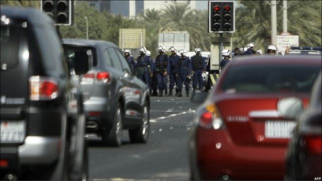 Hình ảnh cảnh sát Bahrain trấn áp biểu tình - BBC News Tiếng Việt