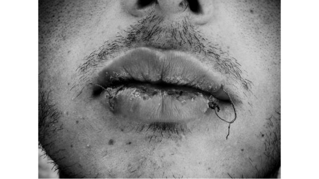 En fotos: "los anegados", presos de boca cosida - BBC News Mundo