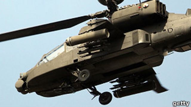 Los Apache: un arma de doble filo entra al conflicto libio - BBC News Mundo
