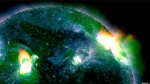 En fotos: el plasma solar amenaza a la Tierra - BBC News Mundo