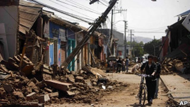 Chile perseguido por desastres naturales - BBC News Mundo