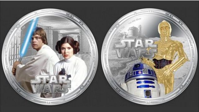 Bintang Star Wars di uang logam - BBC News Indonesia